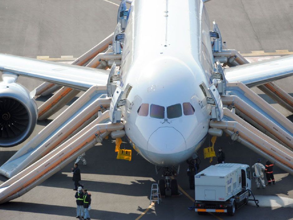 Boeing 787 grounded by Japanese airlines after emergency landing ...