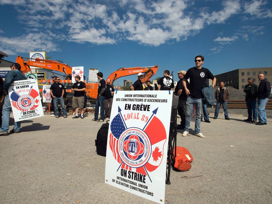 Quebec sets two-week deadline for construction strike | Financial Post