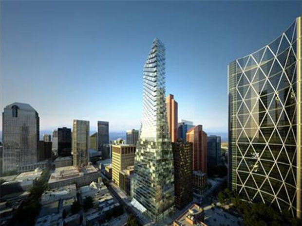Telus's Sky tower in Calgary to be completed in 2017 | Financial Post