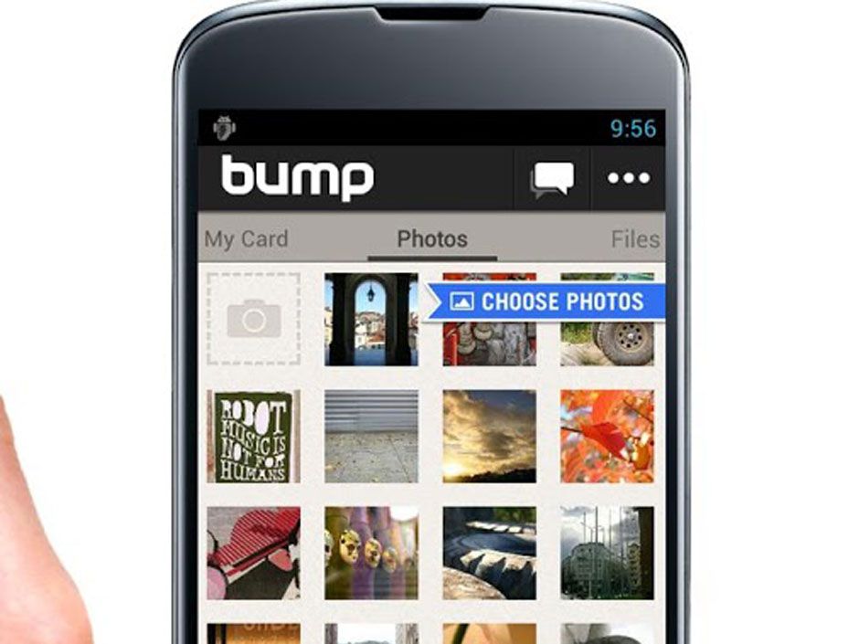 Google buys Bump, one of the first break out hits when Apple launched ...