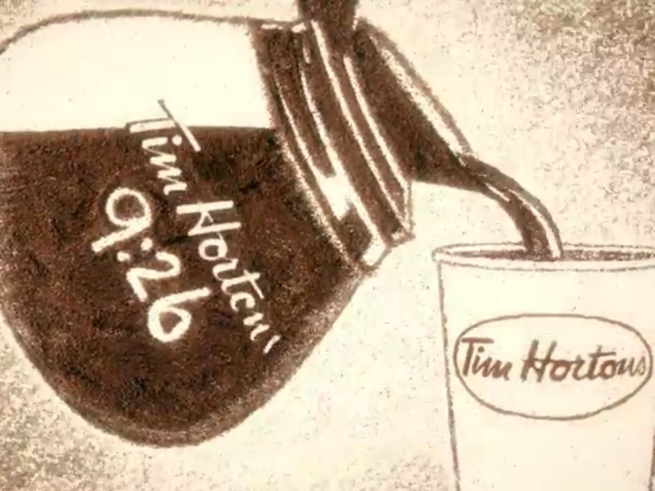 Video: Tim Hortons turns coffee into art | Financial Post