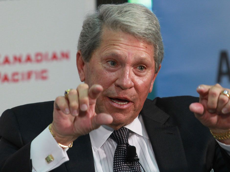 'It's not my game': CP Rail chief Hunter Harrison plays down rise in ...