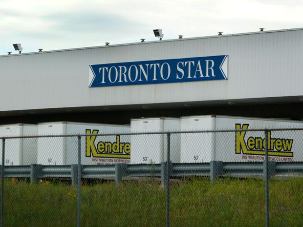 Torstar print ad revenue declines as reporters at the Toronto Star ...