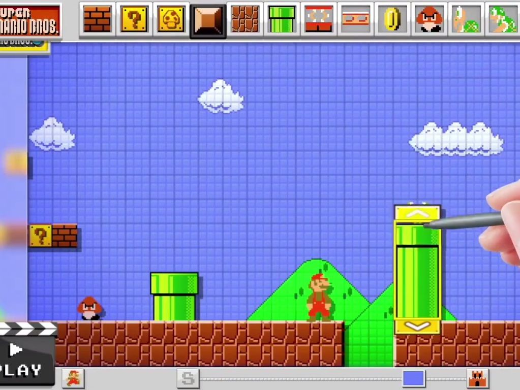 Mario Maker E3 2014 hands-on preview: Building your own Mario levels ...