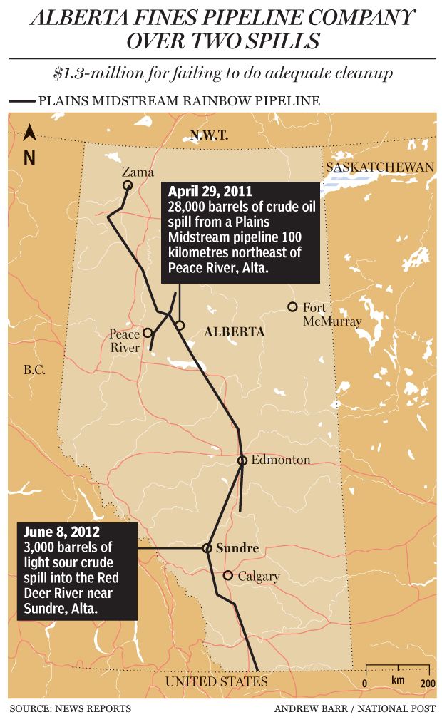 Pipeline company Plains Midstream under investigation by NEB after ...