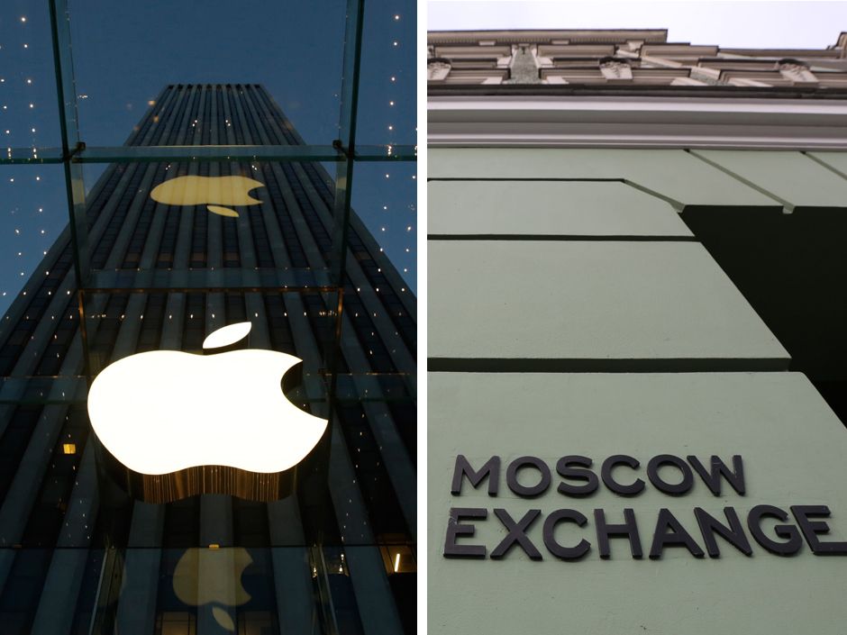 Apple Inc could swallow the whole Russian stock market — with enough ...