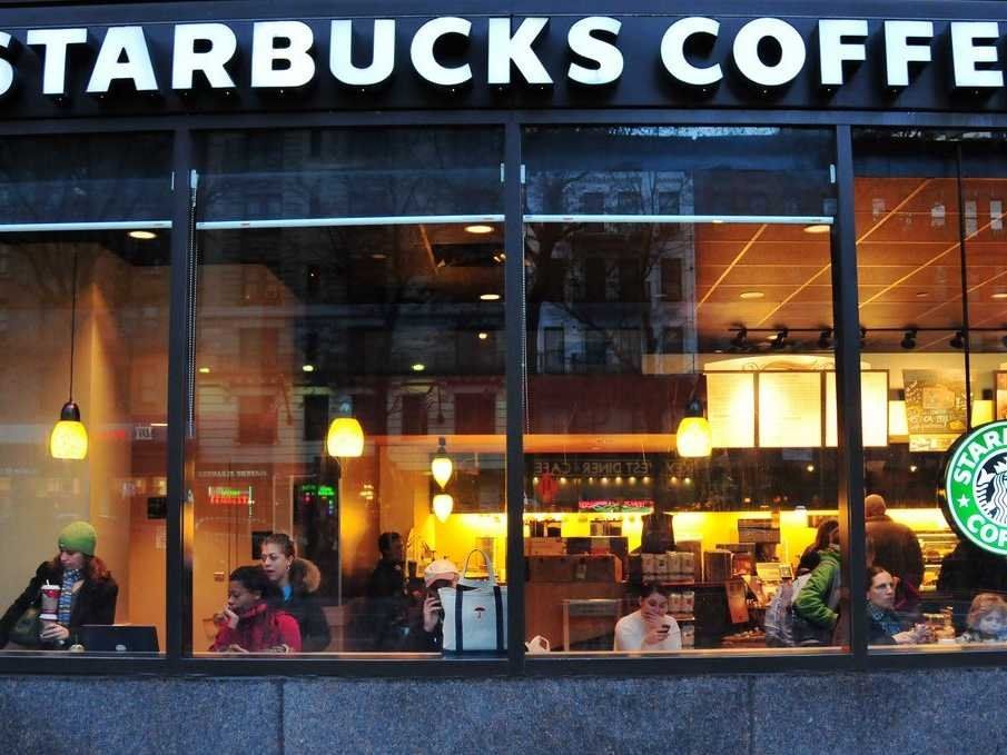 Starbucks Corp surges after food menu, mobile app help propel sales ...