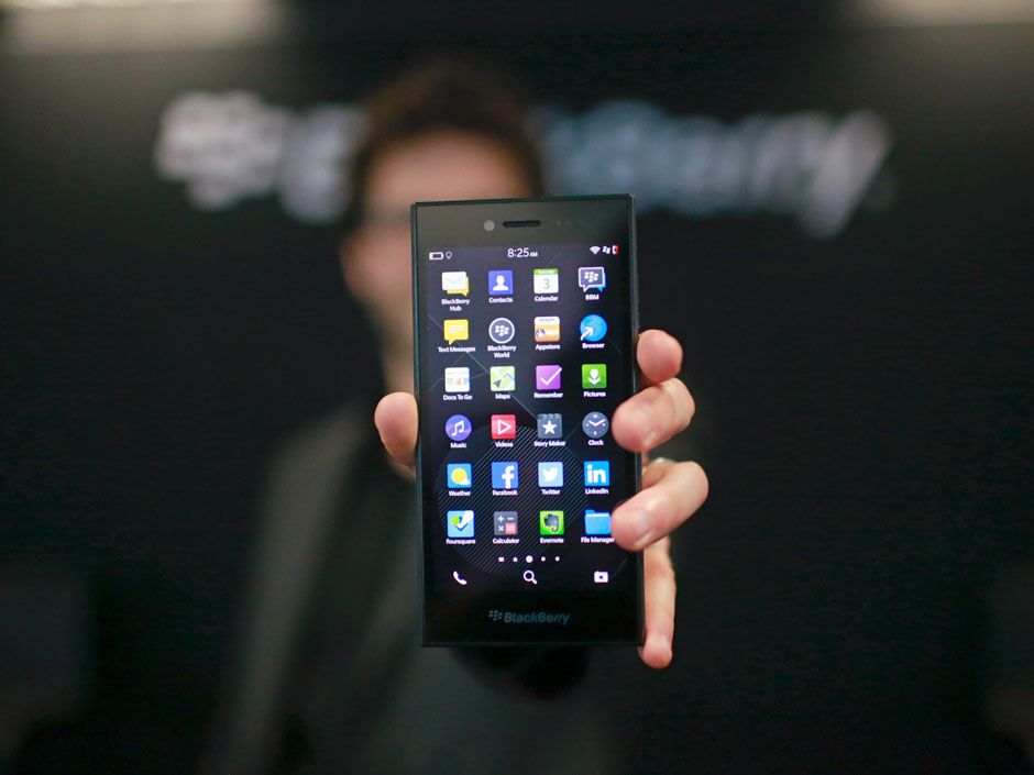 BlackBerry Ltd unveils new US$275 Leap touchscreen phone to woo young ...