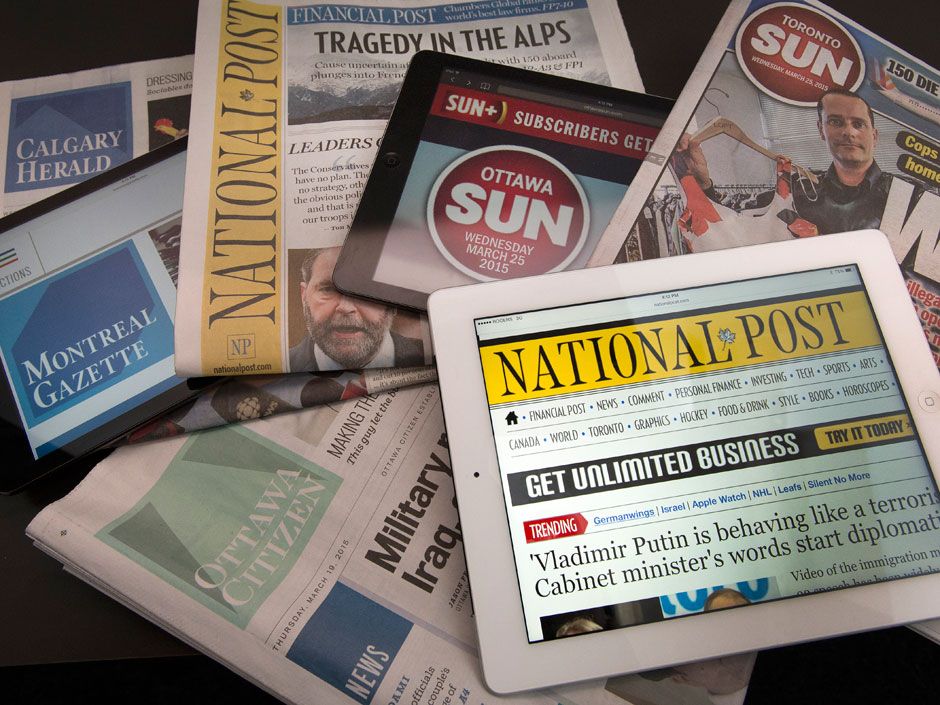 Postmedia Network closes deal to buy 173 Sun Media publications ...