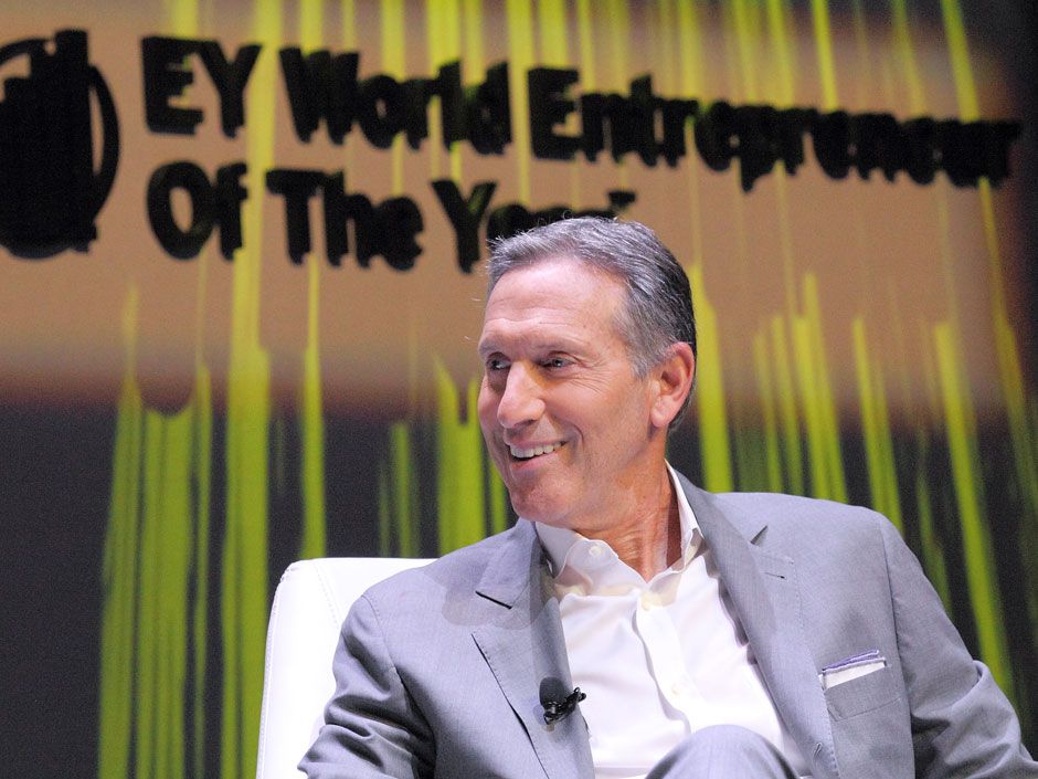 Why Starbucks CEO Howard Schultz is looking beyond profits to a purpose ...