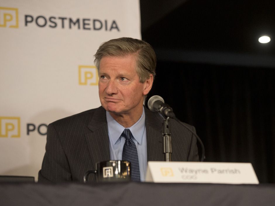 Wayne Parrish steps down from position as Postmedia Network Inc's COO ...