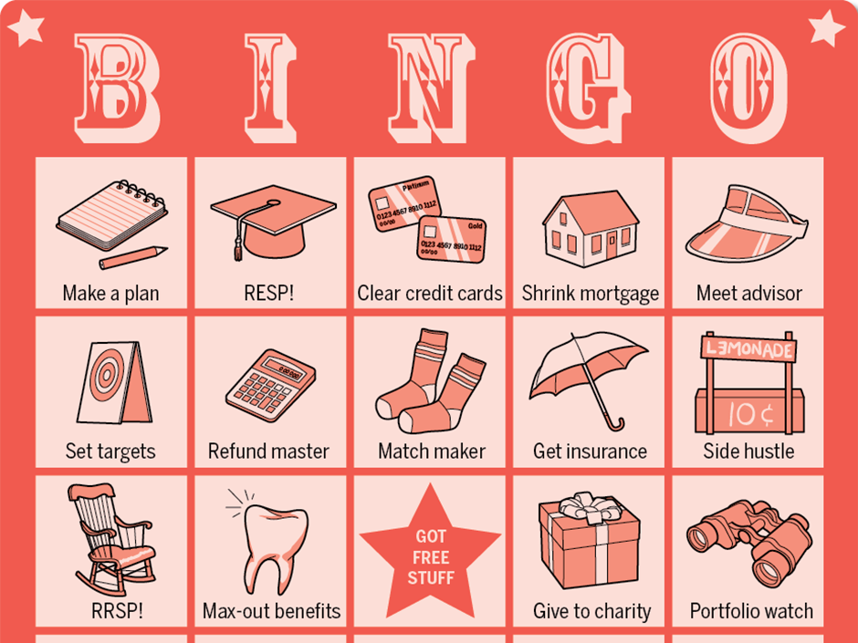 Raise your savings game for 2017 with personal finance Bingo ...