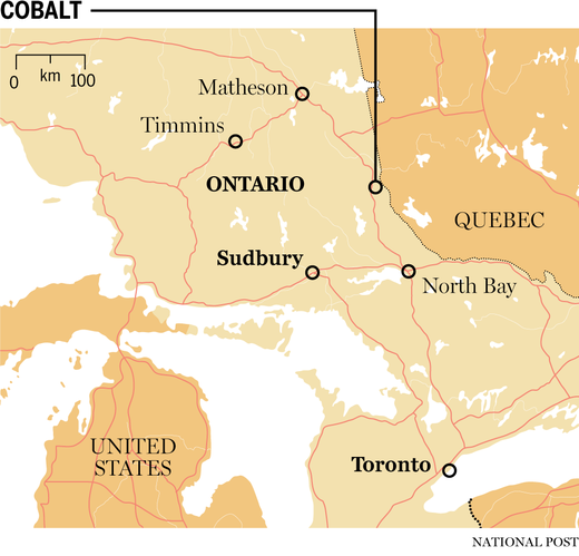 Cobalt rush in … Cobalt brings nearly comatose Ontario town back to ...