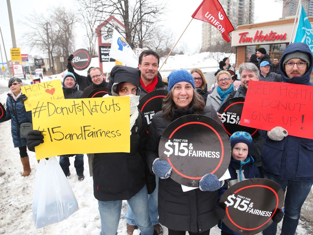Tim Hortons protests expand beyond Ontario, with 50 rallies planned ...