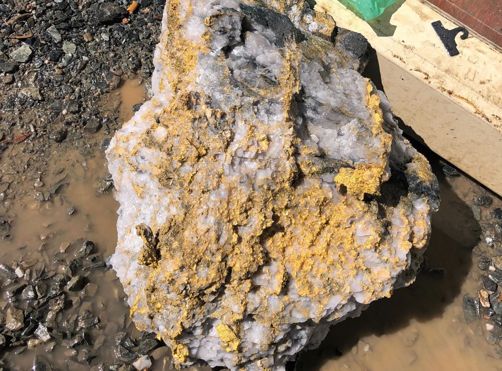 Toronto miner unearths boulder that contains 9,000 ounces of gold in ...