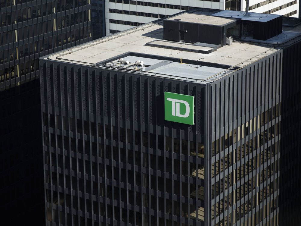 TD aiming for 90% of customer transactions to be self-serve within ...