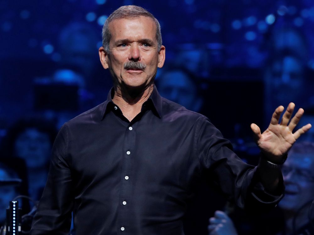 Canada's place in space: Three questions with astronaut Chris Hadfield ...