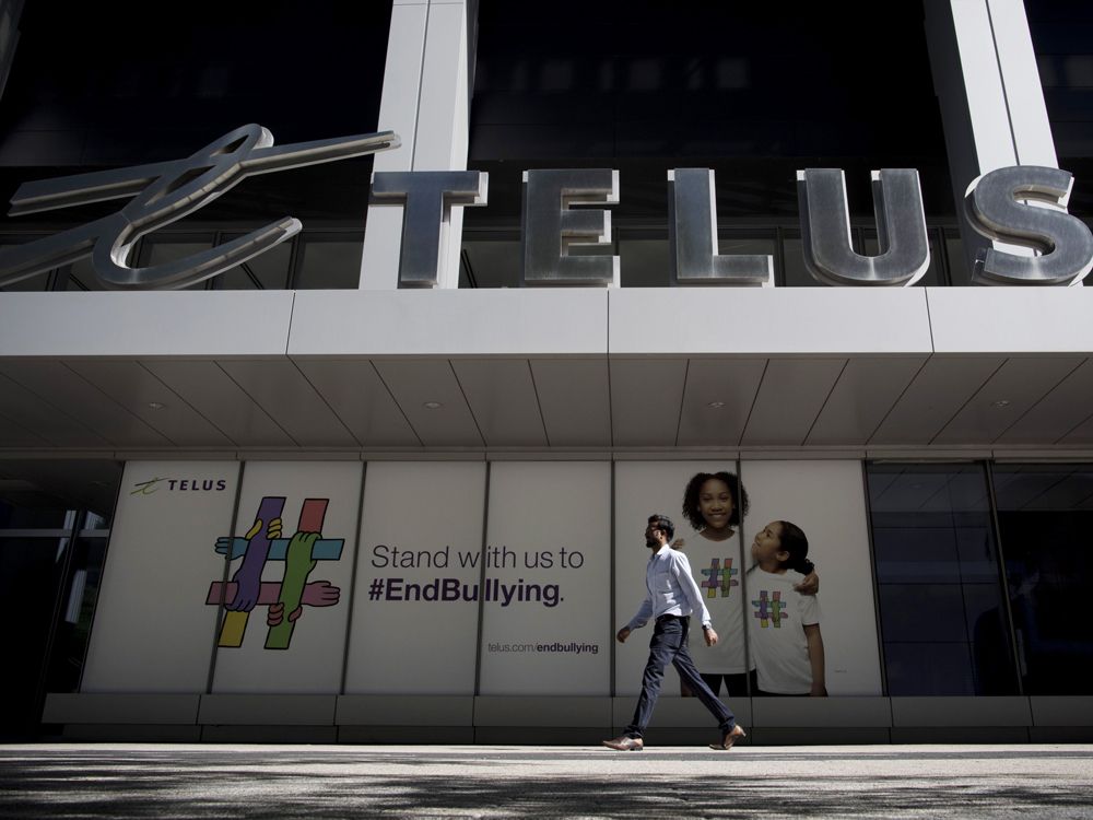 Telus to raise $1.3 billion through equity offering | Financial Post