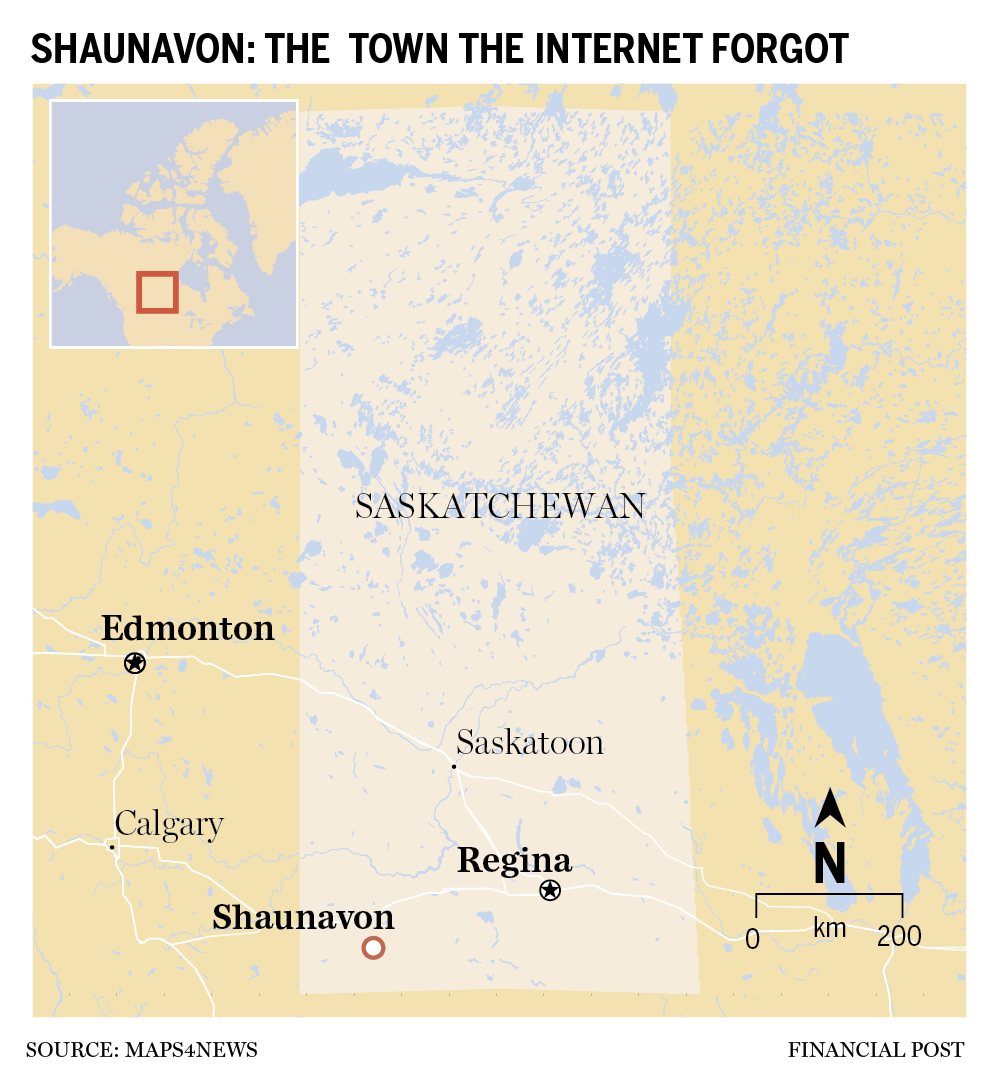 Shaunavon, Saskatchewan — The town the internet forgot | Financial Post