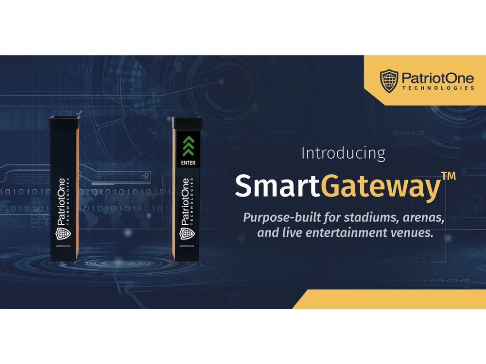 Patriot One Technologies Launches SmartGateway™, Purpose-Built for ...