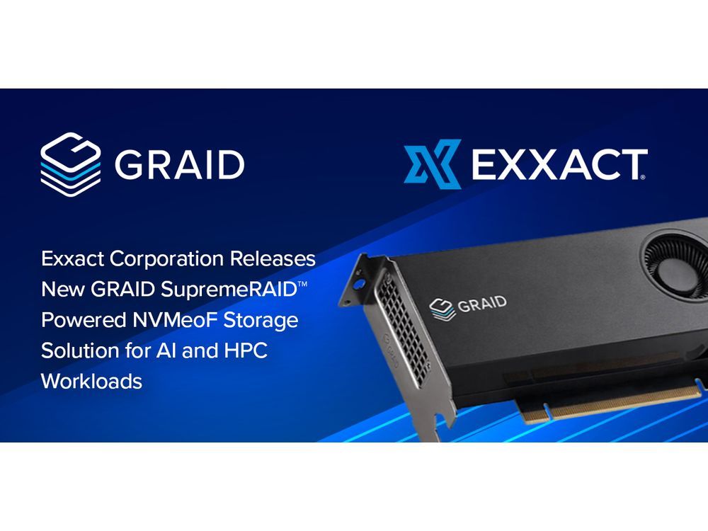 Exxact Corporation Releases New GRAID SupremeRAID™ Powered NVMeoF ...