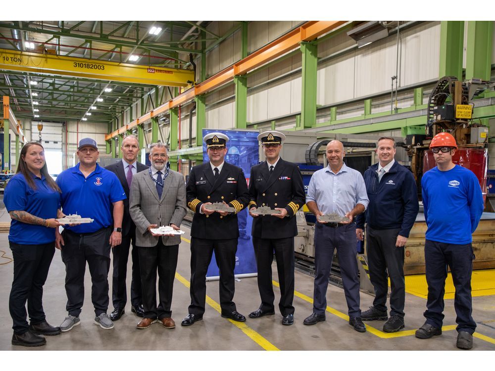 Production of Canada's Sixth and Final Arctic and Offshore Patrol Ship ...