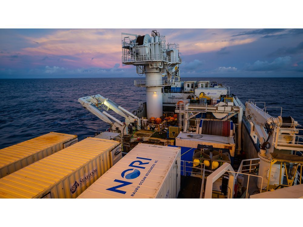 TMC Subsidiary NORI Commences Monitoring of the Environmental Impacts of Pilot Nodule Collection ...