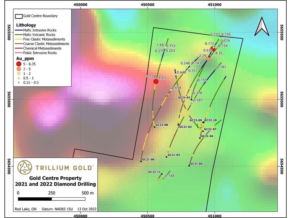 Trillium Gold's Gold Centre Drilling Update Targeting Red Lake Mine ...