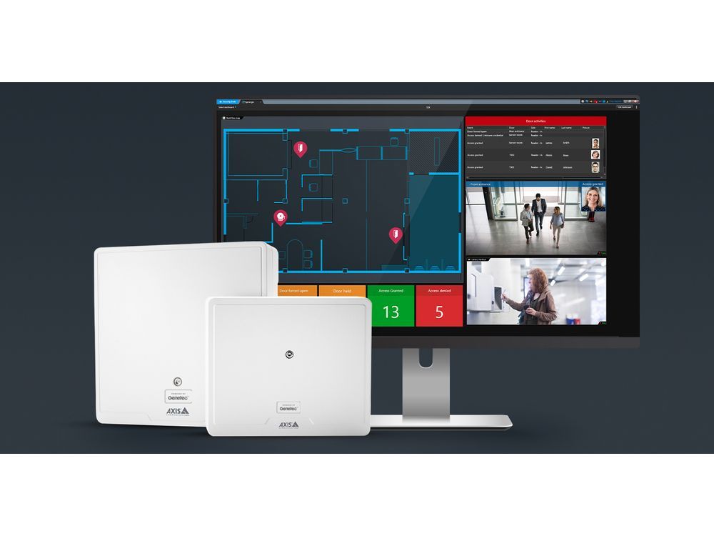 Genetec and Axis Communications transform physical access control with ...