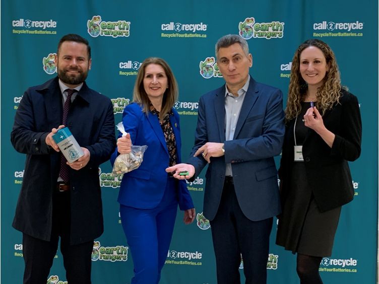 Environment Minister kicks off Call2Recycle and Earth Rangers' battery ...