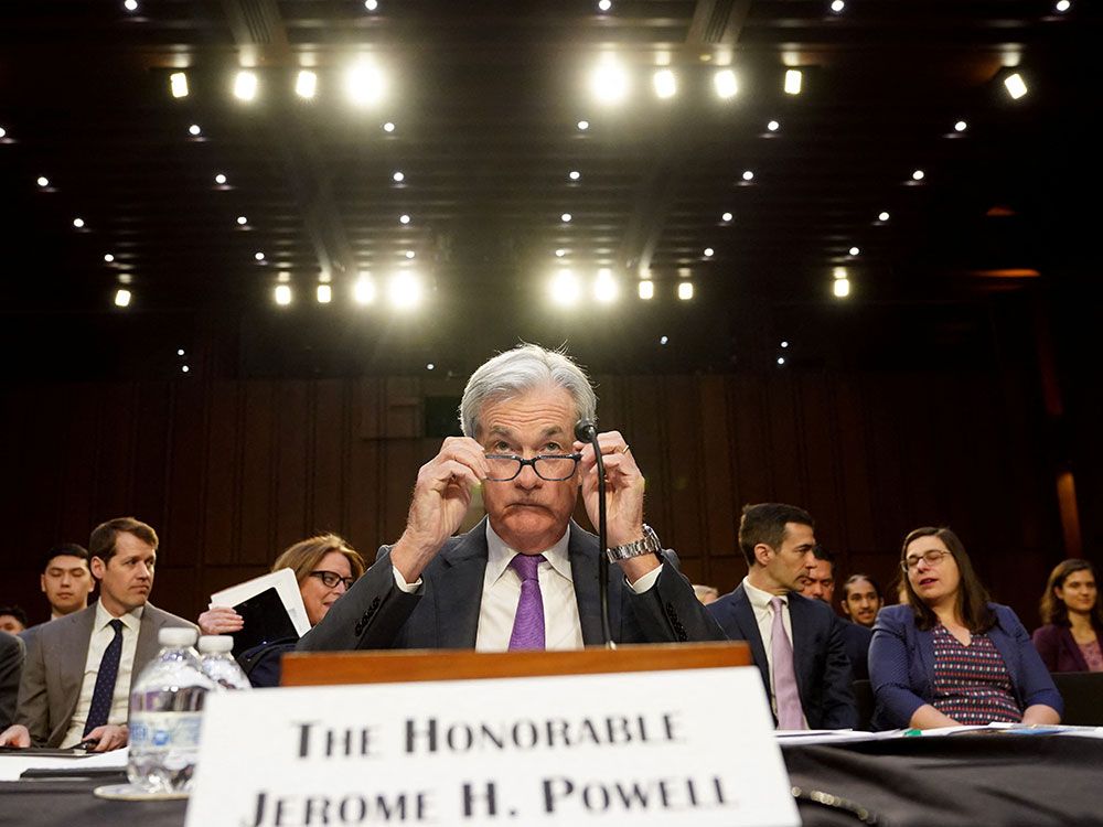 Federal Reserve rates likely to go higher: Jerome Powell | Financial Post
