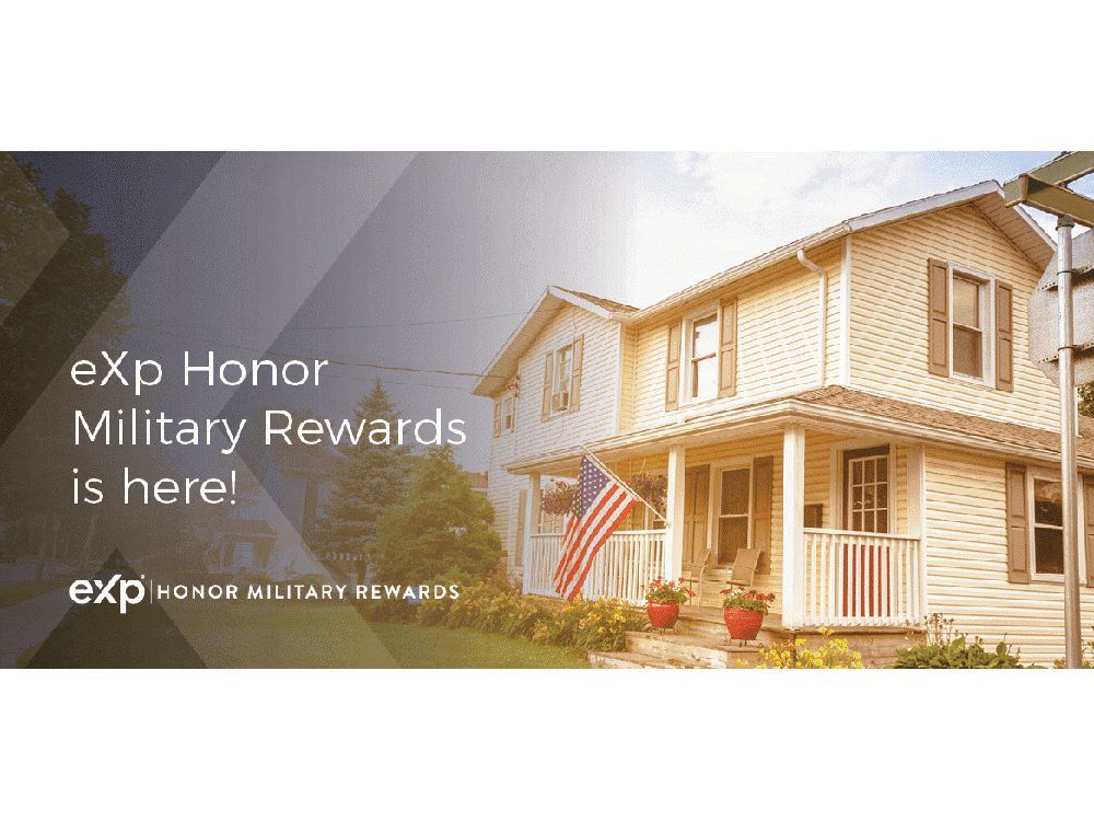 eXp Realty Launches Military Rewards Program | Financial Post