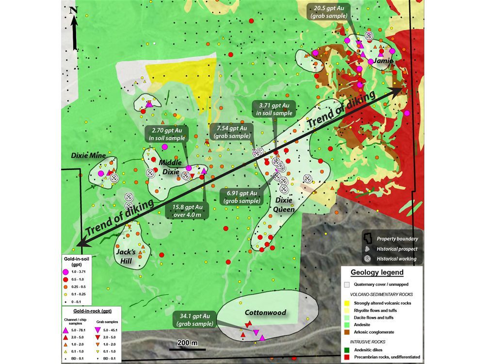 Prosper Gold Introduces Exploration Targets at the Mohave Gold Project ...