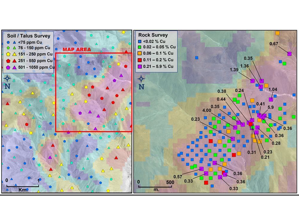 Latin Metals Reports Rock Chip Sampling Results at Tillo Copper Project ...