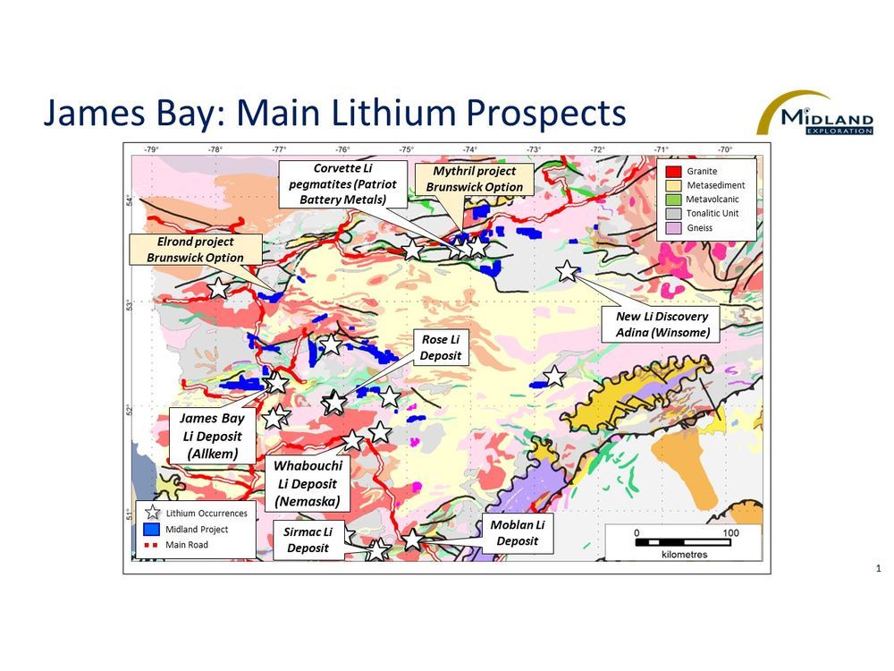 Brunswick in Partnership With Midland Begins a First Exploration ...