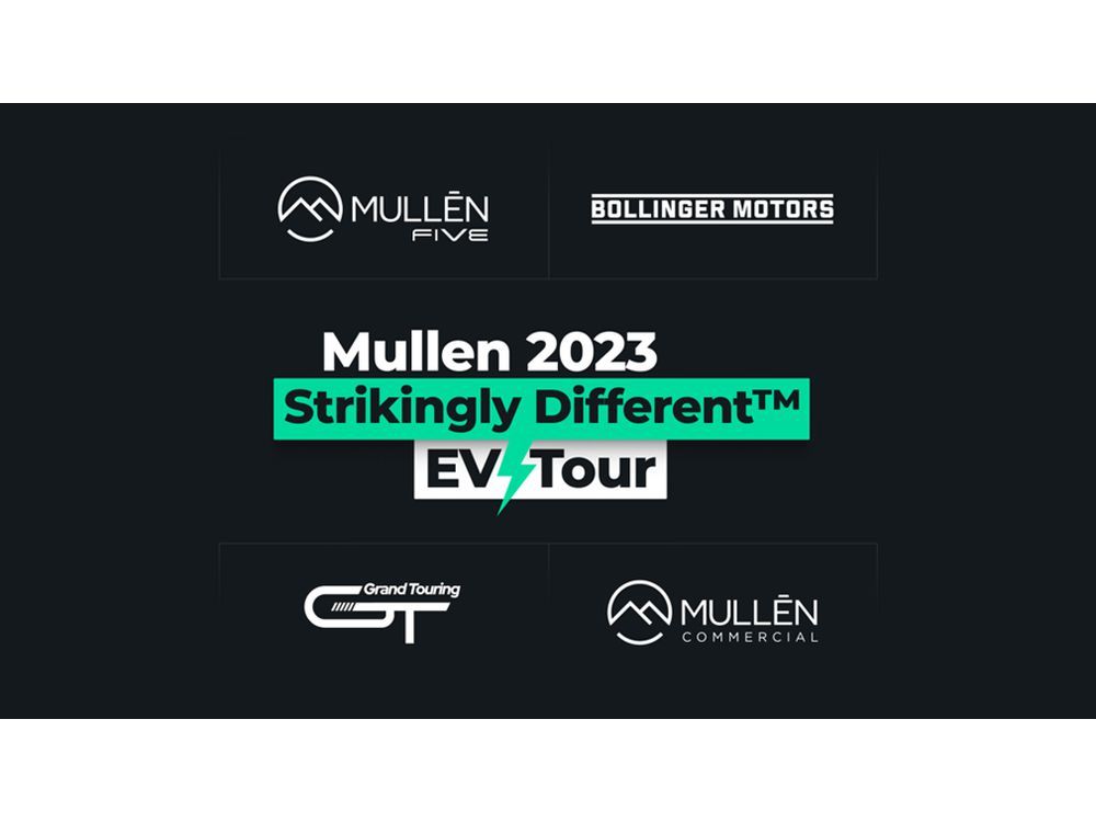 Mullen Announces New Stops for the 2023 'Strikingly Different' EV US ...