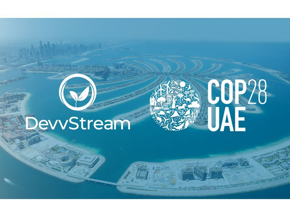 DevvStream Announces Participation at Upcoming COP28 Climate Change Conference | Financial Post