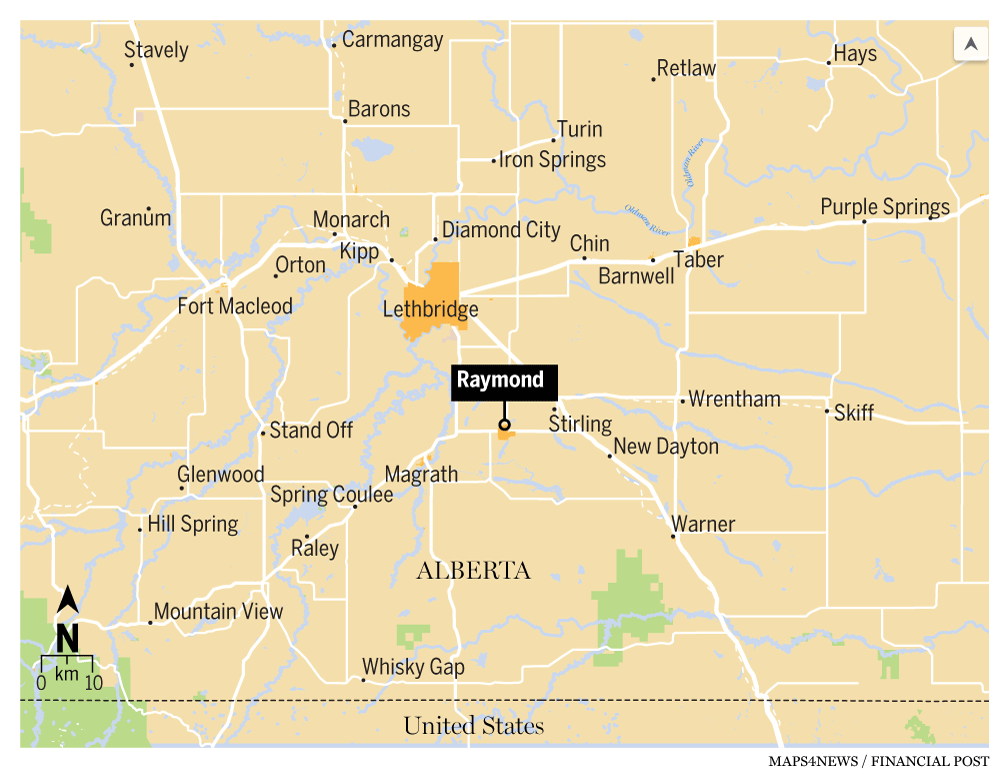 Everybody loves/hates Raymond, a thriving, net-zero town in Alberta ...