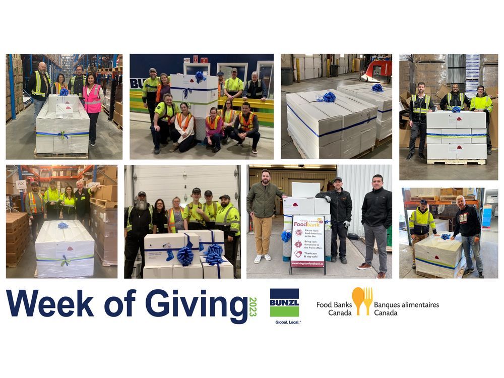 Bunzl Canada's Annual Week of Giving Supports Local Communities ...