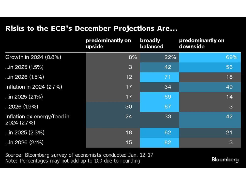 ECB to Pick Right Moment for First Rate Cut, Economists Say | Financial ...