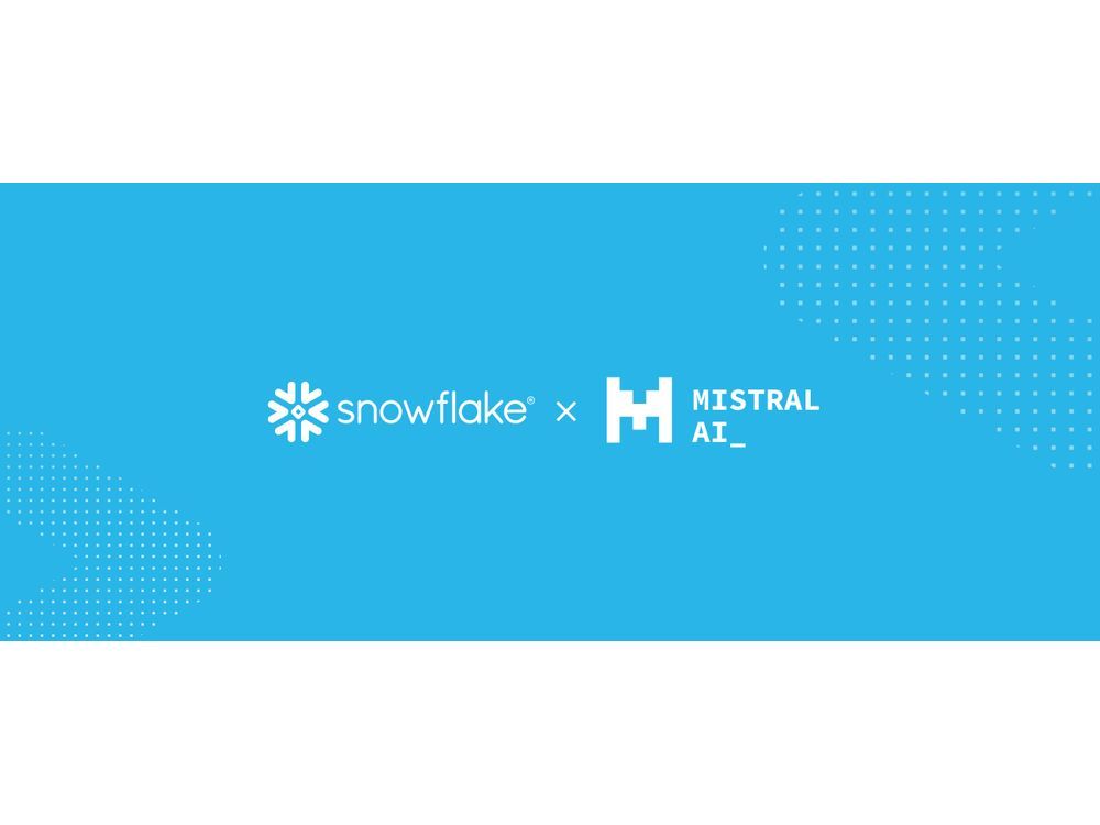 Snowflake Partners with Mistral AI to Bring Industry-Leading Language ...