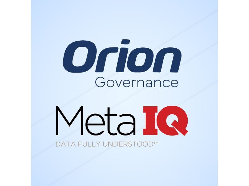Orion Governance and Meta IQ Services Ink Partnership Agreement to ...