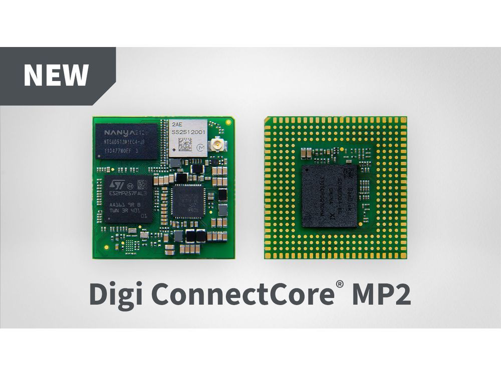 Digi International to Unveil the New Digi ConnectCore® MP25 System-on ...