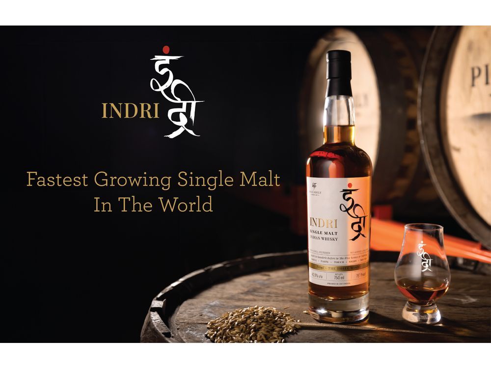 Indri Becomes the Fastest Growing Single Malt Brand in the World: Sells ...