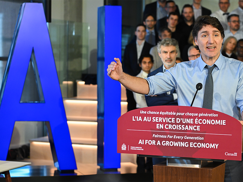 Trudeau unveils $2.4 billion package for Canada's AI sector | Financial ...