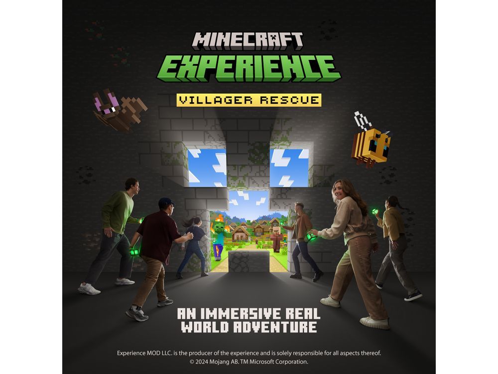 World Premiere of Minecraft's First Touring Interactive Experience Set ...