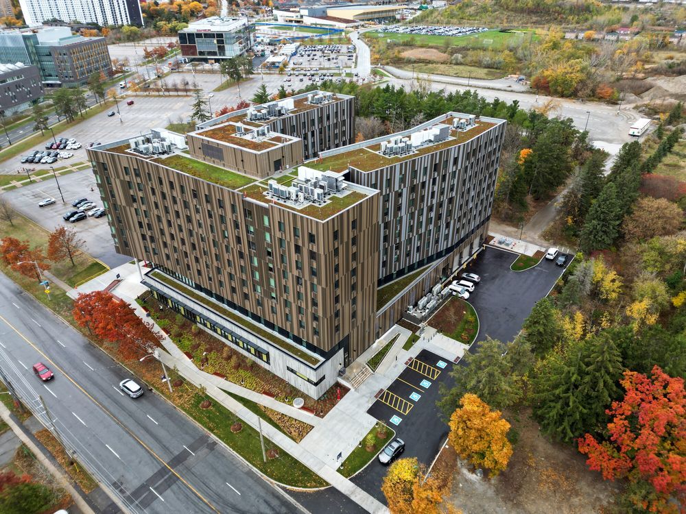 New University of Toronto Scarborough student residence becomes largest ...
