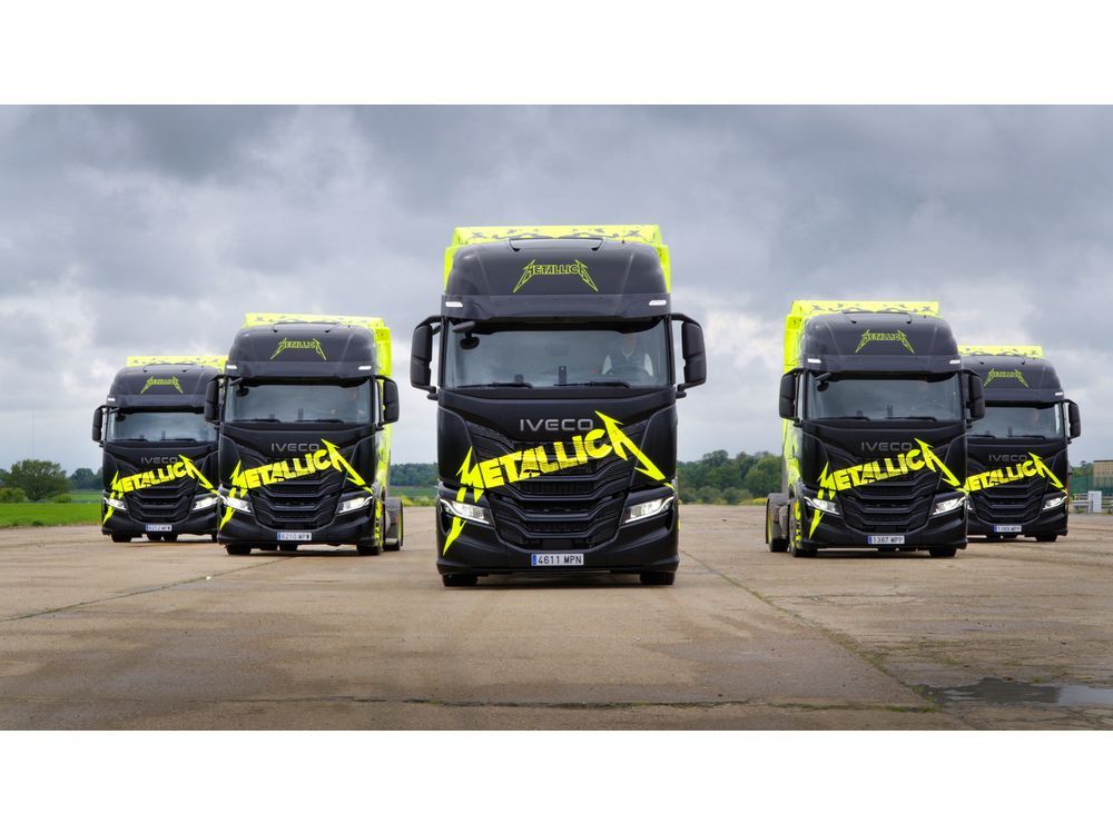 IVECO on the road with Metallica for the M72 Tour in Eur | Financial Post