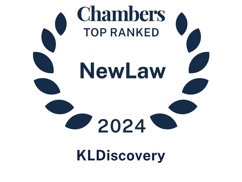 KLDiscovery Earns Multiple Rankings in Chambers and Partners' 2024 NewLaw Guide | Financial Post