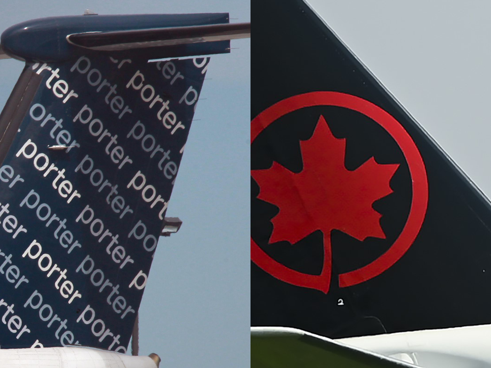 Air Canada vs. Porter, WestJet vs. Flair: Canada's airline rivalries ...